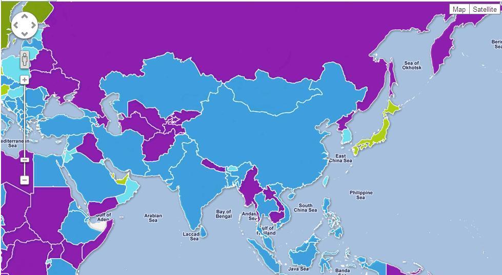 Info-graphic: Corruption map of the world | Graphics | StrategicRISK Global