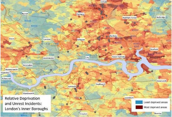 London riots: Risk maps | Analysis | StrategicRISK Global