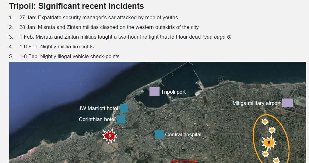 Security concerns in post-Gaddafi Libya | Analysis | StrategicRISK Global