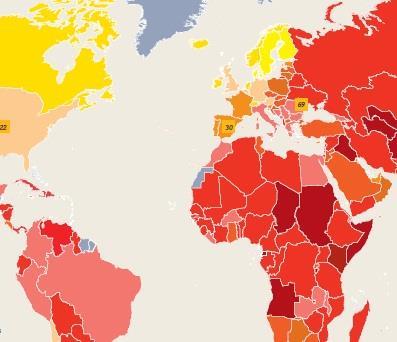 Risk Atlas: Corruption | Risk Map | StrategicRISK Global