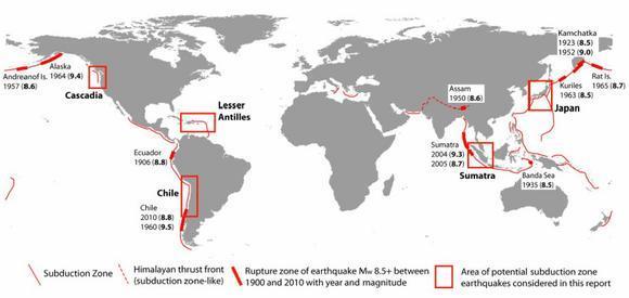 Top 5 mega earthquake hotspots | Analysis | StrategicRISK Global